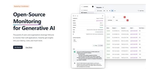 Helicone Хиймэл оюун ухаан Ai дахь Gpt 3 хяналтыг хялбаршуулах хөгжлийн чухал хэрэгсэл ️ 2024