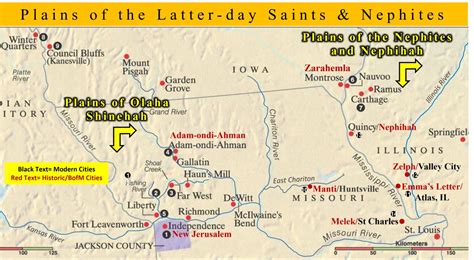 Plains Of The Latter Day Saints And Nephites Book Of Mormon Evidence