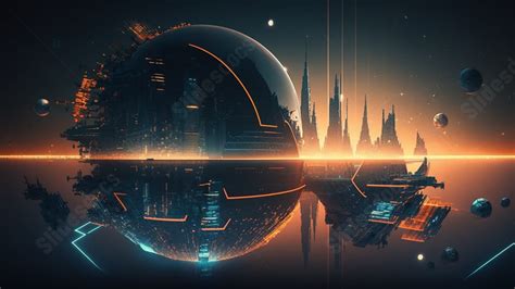 Future Technology Powerpoint Background For Free Download Slidesdocs