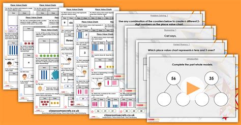 Place Value Charts Year 2 Place Value Resource Pack Classroom Secrets