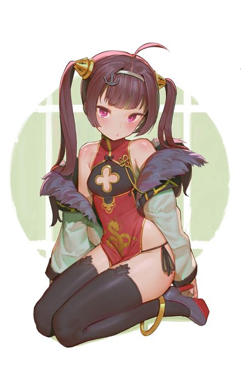 Ping Hai And Ping Hai Azur Lane Drawn By Timbougami Danbooru