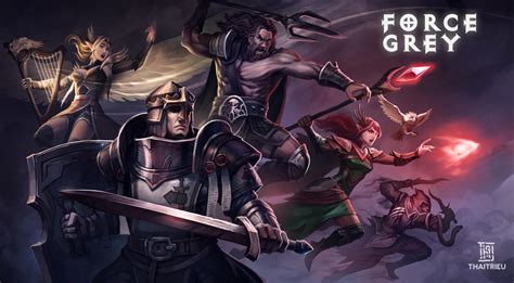 [commission Artwork] Force Grey By Thaitrieu On Deviantart