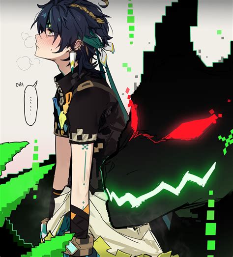 Kinich And Ajaw Genshin Impact Drawn By 7thbirthday Danbooru