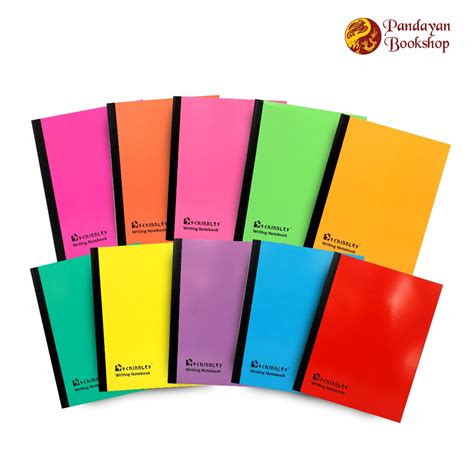 Scribbles Writing Notebook 80 Leaves Shopee Philippines