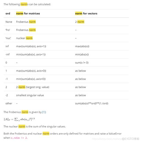 Pytorch L2范数距离怎么计算 Numpy求二范数mob6454cc7c0428的技术博客51cto博客