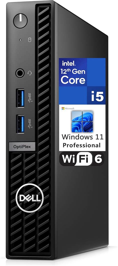 Dell Optiplex Mff Computadora De Escritorio Empresarial Con Factor De Forma Micro De