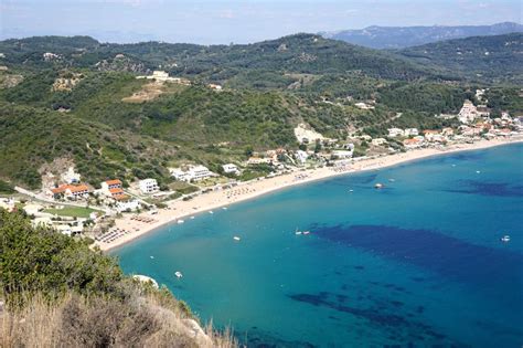 Agios Georgios San George Auf Korfu Traumhafte Bucht