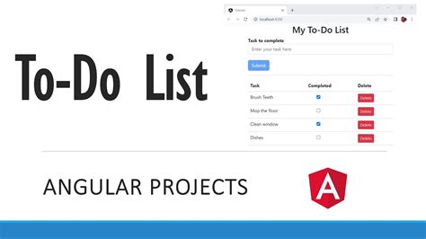 To Do List In Angular With Source Code In Github Youtube
