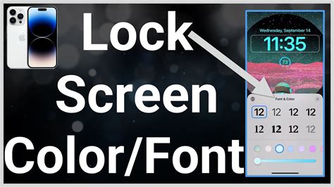 Change Clock Font Size On Iphone Lock Screen Design Talk
