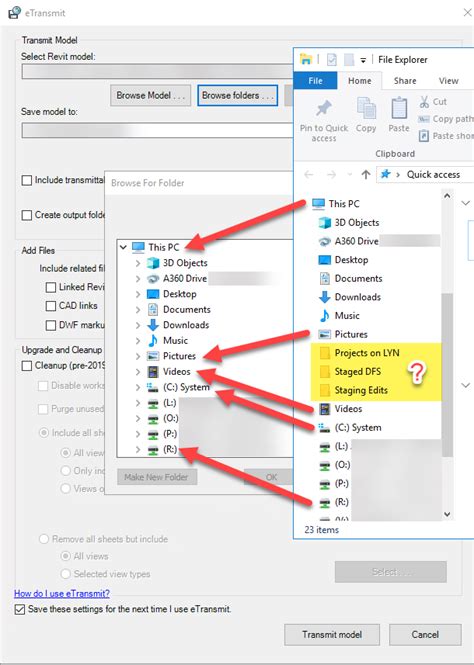 Etransmit Browse For Folder Dialog Missing Win10 Network Locations