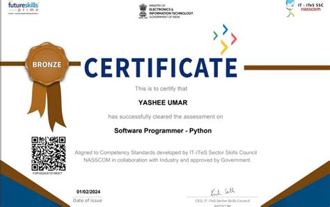 Yashee Umar On Linkedin Achievement Python Softwareprogramming