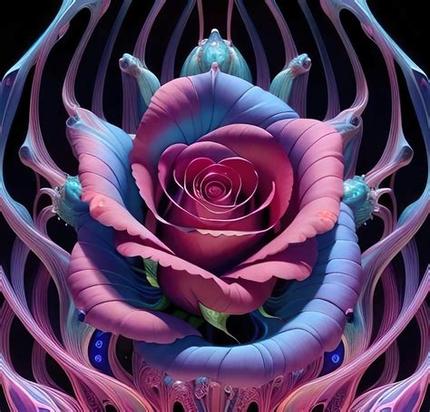 Download Ai Generated Flower Petals Royalty Free Stock Illustration