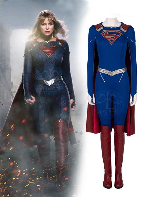 Supergirl Season 6 Kara Zor E Cosplay Costume Supergirl Halloween