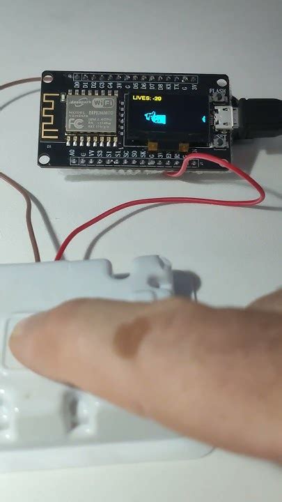 4 Simple Game On Arduino Esp8266 Oled Push Button Youtube