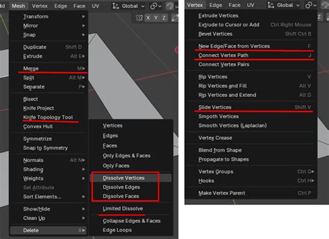 Edit Mode Joining Two Parts Of A Mesh Blender Stack Exchange