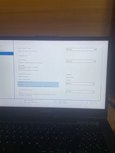 Secure Boot Doenst Enable R Lenovo
