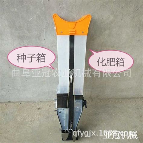 手提式小型玉米播种机器 手推式玉米花生播种机一人操作使用 家用小型播种器 农机网
