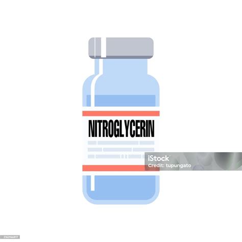 Nitroglycerin Generic Drug Stock Illustration Download Image Now Bottle Business Close Up
