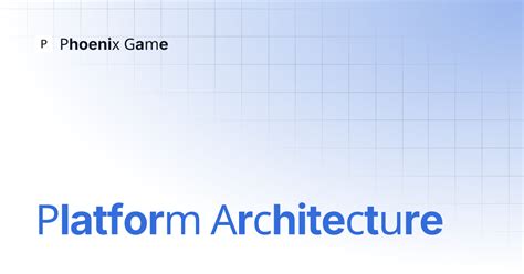Platform Architecture Phoenix Game