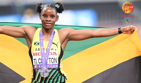 Tokyo 2025 Tina Clayton Wins Silver In 100m