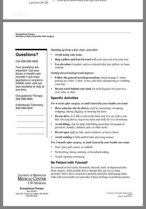 7 Best Sternal Precautions Ideas Sternal Precautions Occupational Therapy Activities Therapy