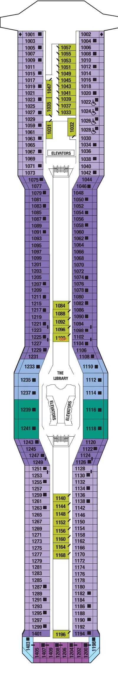 Celebrity Eclipse Sky Deck 10 Plan