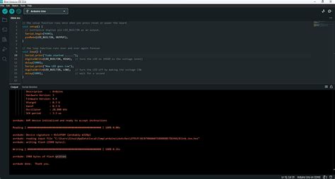 simple blink code or any other code not running in my uno ide 1 x