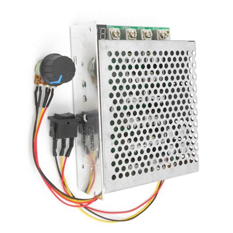 2x dc 10 55v 100a 3000w motor speed controller reversible pwm control