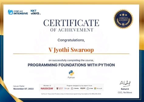 v jyothi swaroop ceo at exim galaxy on linkedin python