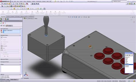 Solidworks Tutorials Inserting Joystick And Using Measure Tool YouTube