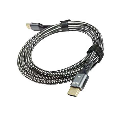long thick braid 4k 8k ultra high definition hdmi video audio cable