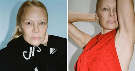 Pamela Anderson Strips Off Makeup For A Photoshoot And Some People Are Criticizing Her