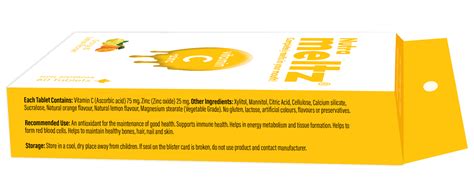 Product Categories Anti Aging Genetic Support Nutrameltz Vitamin C Zinc