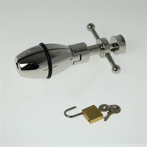 Deluxe Locking Anal Plug Asslock Expanding Stainless Steel Etsy