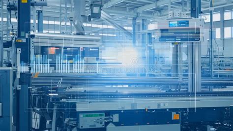 Modern Industrial Robot Arm Operating In Automated Factory Stock Footage Video Of Engineering