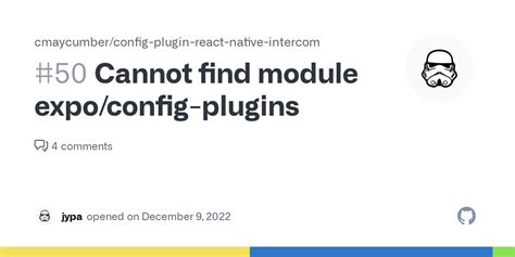 Cannot Find Module Expoconfig Plugins · Issue 50 · Cmaycumberconfig Plugin React Native
