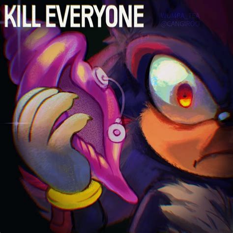 Shadow The Hedgehog And Magic Conch Shell Sonic And 3 More Drawn By