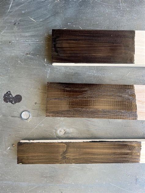 I Tested The Best Four Black Wood Stains Love And Renovations