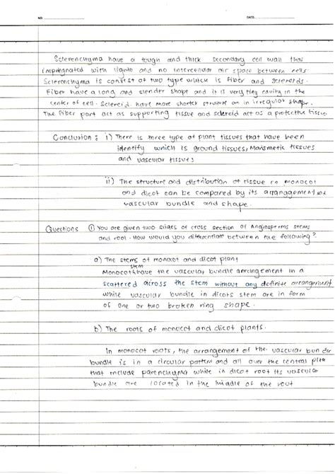 Lab Report Biology Matriculation Experiment 2 Joannatushah