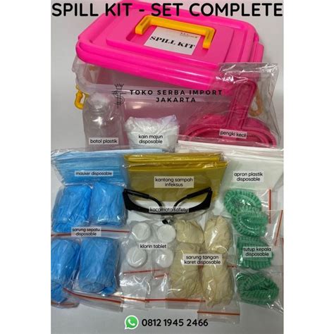 Jual Spill Kit Apd Rumah Sakit Set Complete Shopee Indonesia