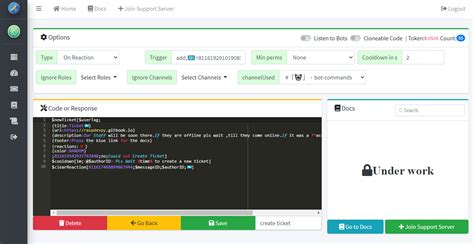 Add Custom Command Discord Bot Invite Link