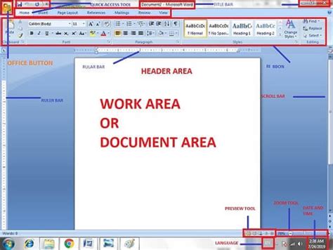 Ms Word के Homepage की पूरी जानकारी हिंदी में My Hindi Tricks