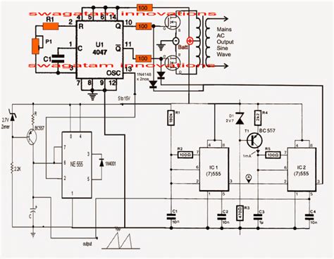 Diy Sine Wave Inverter Circuit Diy Projects