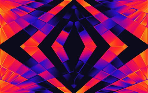 추상 검은 색 빨간색과 파란색 액체 색 기하학적 배경 Eps Ai Uidownload