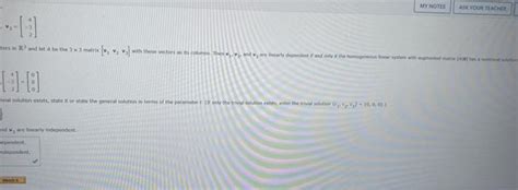 Solved Consider The Following Set Of Vectors Chegg