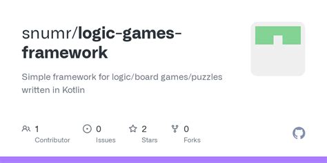 Github Snumrlogic Games Framework Simple Framework For Logicboard Gamespuzzles Written In