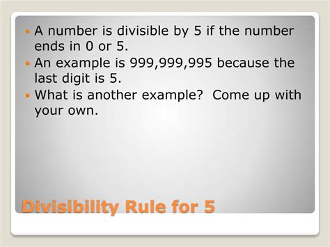 PPT Divisibility Rules PowerPoint Presentation Free Download ID 2219308
