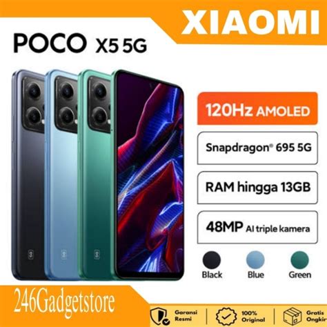 Jual Xiaomi Poco X G Ram Gb Internal Gb Baru Garansi Resmi Tahun Shopee Indonesia