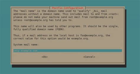 Configure Postfix Mta As Send Only On Debian 1110 Computingforgeeks