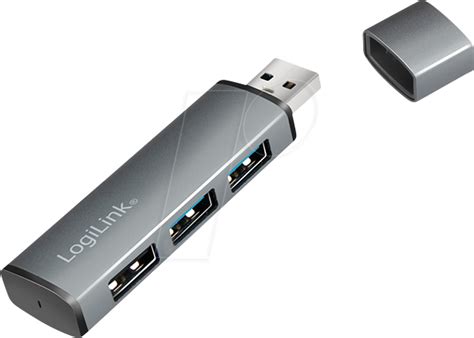 Logilink Usb 3 1 Hub 3 Port Stick Format Usb Hubs At Very Favourable Prices Reichelt